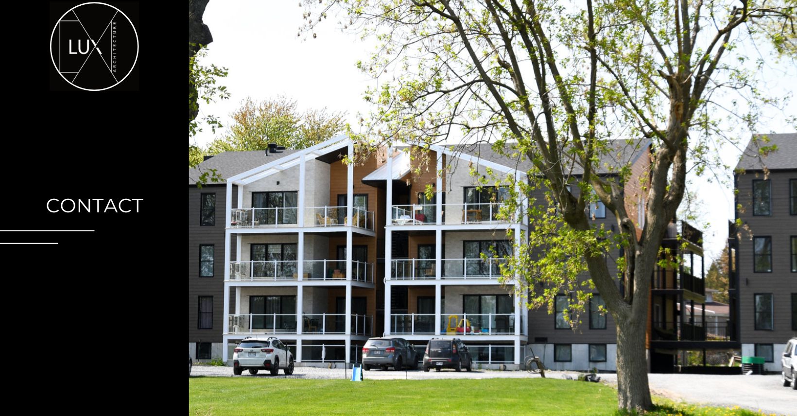 Contactez-nous pour discuter de votre projet d'architecture - Lux Architecture